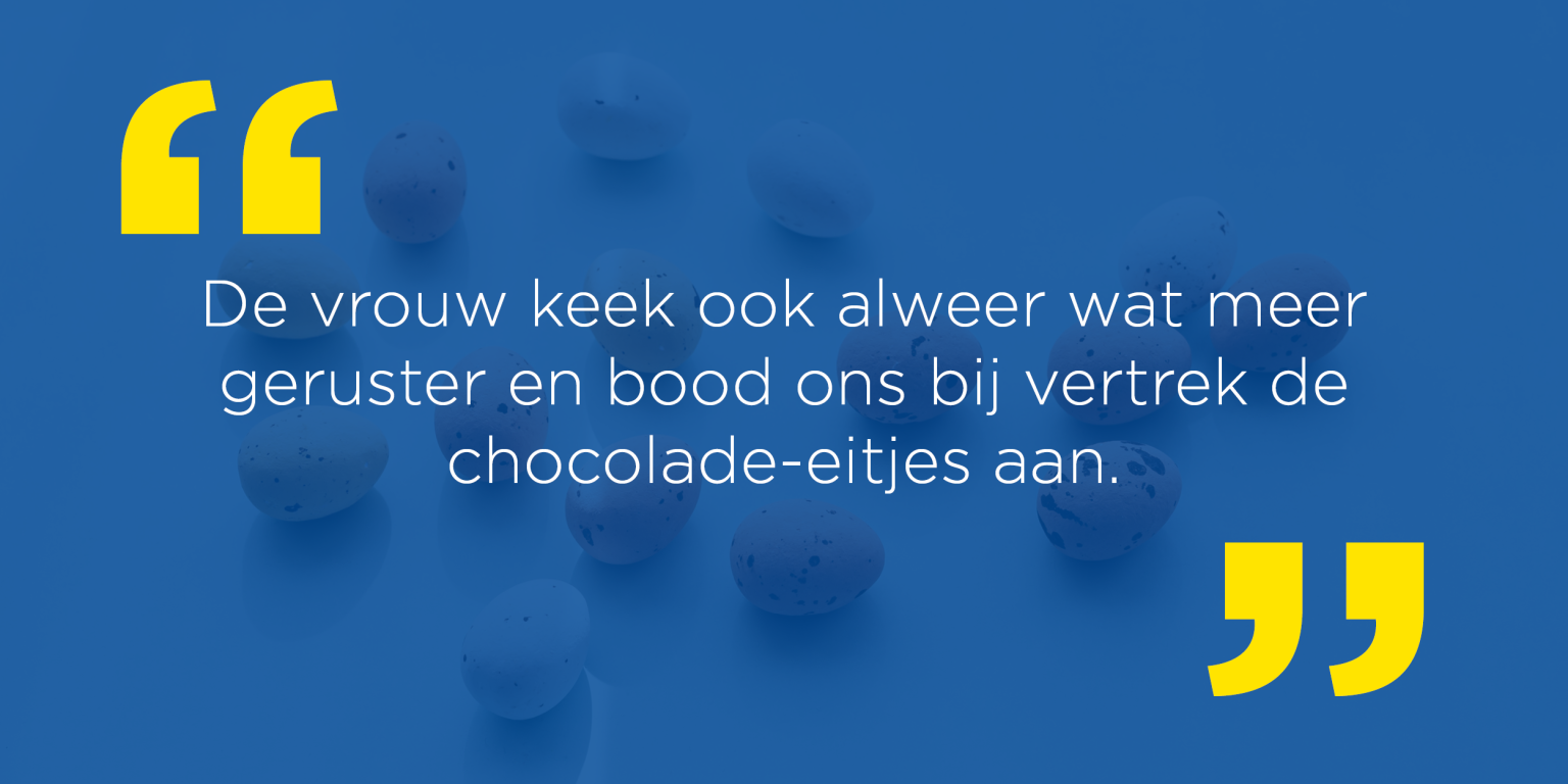 Geen chocola - Ambulance Amsterdam